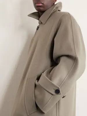Auralee Melton Wool Coat