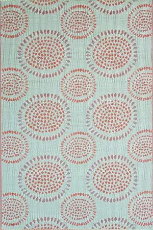 MAD MATS Molly Rug - Salmon Ginko - 6'x9'