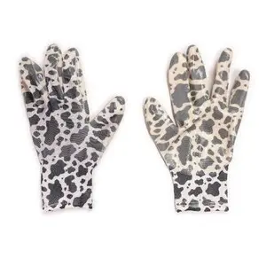 MUK LUKS Garden Clog And Glove Set - Sweet Moo