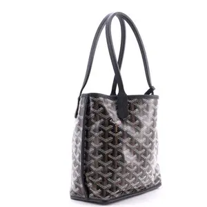 GOYARD Anjou Reversible Tote Coated Canvas Mini
