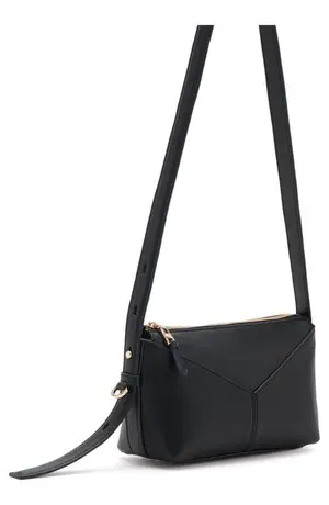 Mango Faux Leather Crossbody Bag