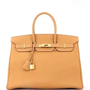 Hermès Birkin Handbag Togo 35 - Natural Sable