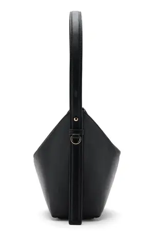 Mango Adjustable Strap Faux Leather Shoulder Bag