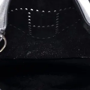 Hermès Evelyne Bag Gen Iii Clemence Gm - Black
