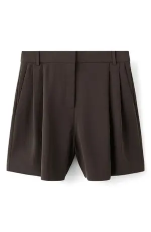 Mango Pleated Bermuda Shorts