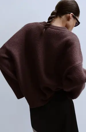 Mango Crewneck Sweater