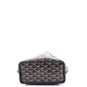 Goyard Anjou Reversible Tote Coated Canvas Mini - Black