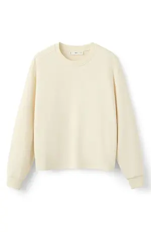 Mango Crewneck Cotton Sweatshirt