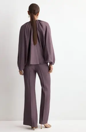 Mango Straight Leg Pants
