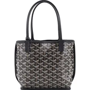GOYARD Anjou Reversible Tote Coated Canvas Mini