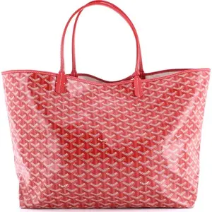 GOYARD Saint Louis Gm Tote Coated Canvas