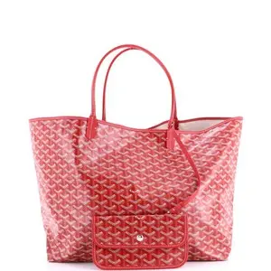 GOYARD Saint Louis Gm Tote Coated Canvas