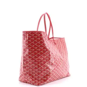 GOYARD Saint Louis Gm Tote Coated Canvas