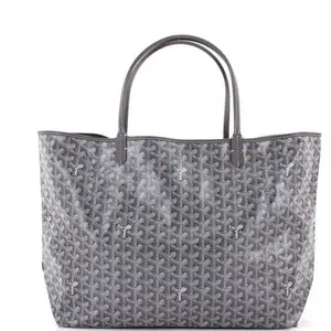 Goyard Saint Louis Tote Coated Canvas Gm - Grey
