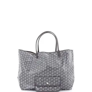Goyard Saint Louis Tote Coated Canvas Gm - Grey