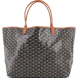 Goyard Saint Louis Gm Tote Coated Canvas - Brown