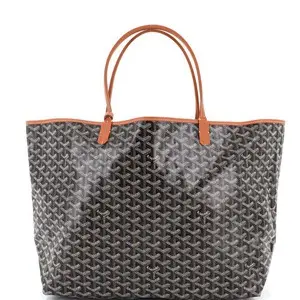 Goyard Saint Louis Gm Tote Coated Canvas - Brown