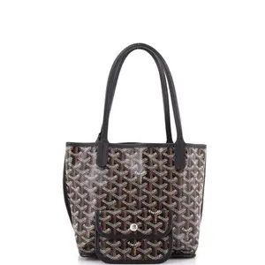 GOYARD Anjou Reversible Mini Tote Coated Canvas