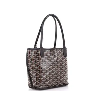 GOYARD Anjou Reversible Mini Tote Coated Canvas