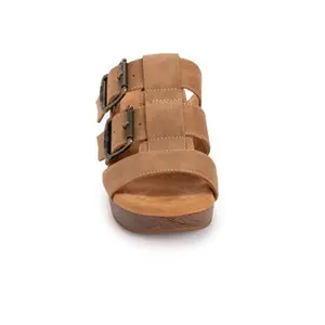 MUK LUKS Myra Sandal - Tan