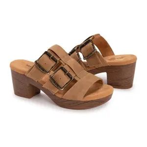 MUK LUKS Myra Sandal - Tan