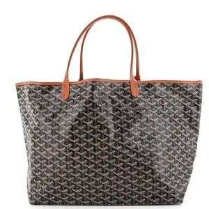 Goyard Saint Louis Tote Coated Canvas Gm - Brown