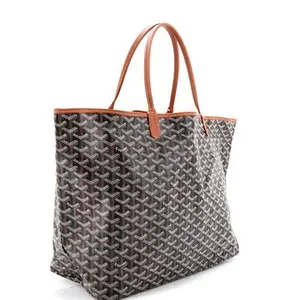 Goyard Saint Louis Tote Coated Canvas Gm - Brown