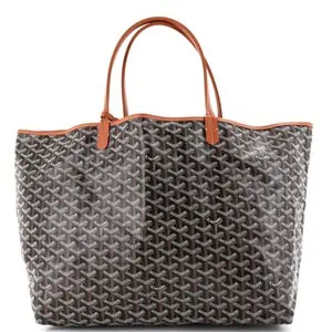Goyard Saint Louis Tote Coated Canvas Gm - Brown