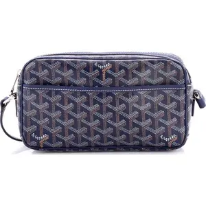 GOYARD Cap Vert Bag Coated Canvas - Blue