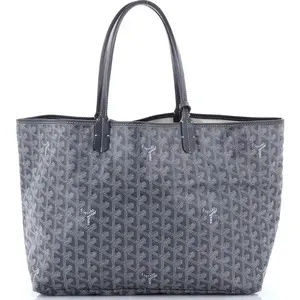 Goyard Saint Louis Tote Coated Canvas Pm - Grey