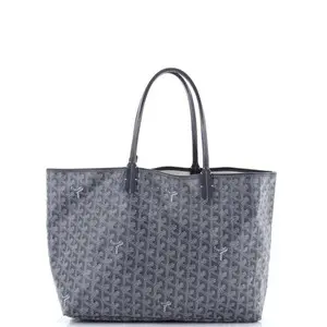 Goyard Saint Louis Tote Coated Canvas Pm - Grey