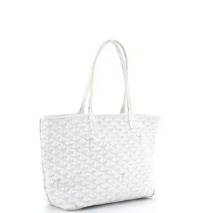 Goyard Artois Tote Coated Canvas Pm - White