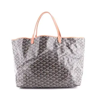 Goyard Saint Louis Tote Coated Canvas Gm - Brown