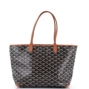 Goyard Artois Tote Coated Canvas Pm - Brown