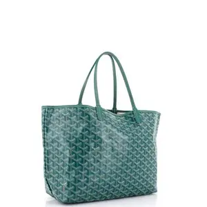 Goyard Saint Louis Tote Coated Canvas Pm - Green