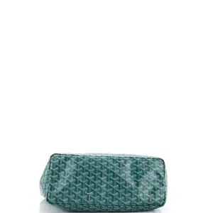 Goyard Saint Louis Tote Coated Canvas Pm - Green