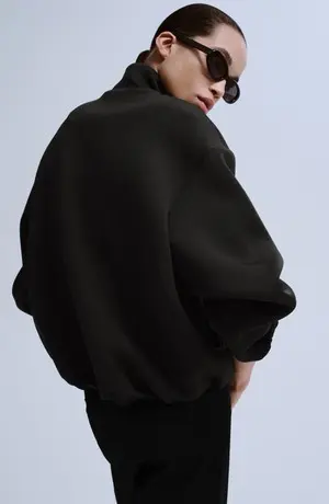 Mango Oversized Bomber Jacket