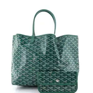 Goyard Saint Louis Tote Coated Canvas Pm - Green