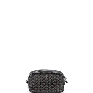 Goyard Cap Vert Bag Printed Coated Canvas - Black