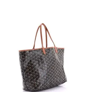 Goyard Saint Louis Pm Tote Coated Canvas - Brown