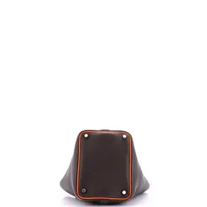 Hermès Eclat Picotin Lock Bag Clemence Pm - Brown