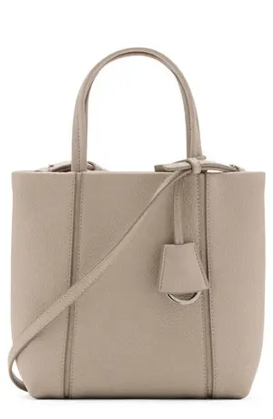 Mango Mini Faux Leather Tote
