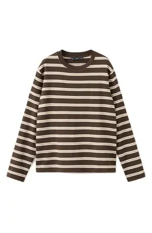 Mango Stripe Long-sleeve T-shirt