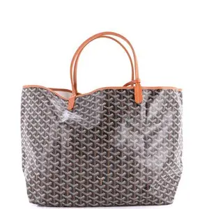 Goyard Saint Louis Tote Coated Canvas Gm - Brown