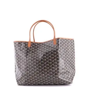 Goyard Saint Louis Tote Coated Canvas Gm - Brown