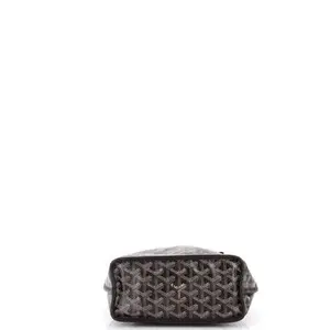 Goyard Anjou Reversible Tote Coated Canvas Mini - Black