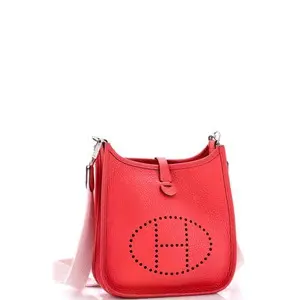 Hermès Evelyne Bag Gen Iii Clemence Tpm - Red