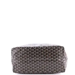 Goyard Saint Louis Tote Coated Canvas Gm - Black