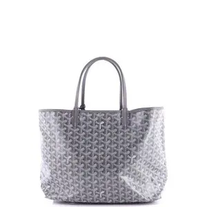 Goyard Saint Louis Tote Coated Canvas Pm