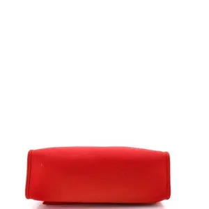 Hermès Herbag Zip Leather And Toile 31 - Rouge Tomate
